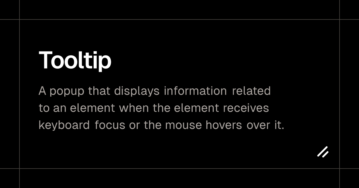 Tooltip - shadcn/ui Tooltip - shadcn/ui